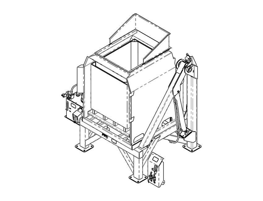 Forklift Dumper I Sanitary Product Handling Equipment – PFI