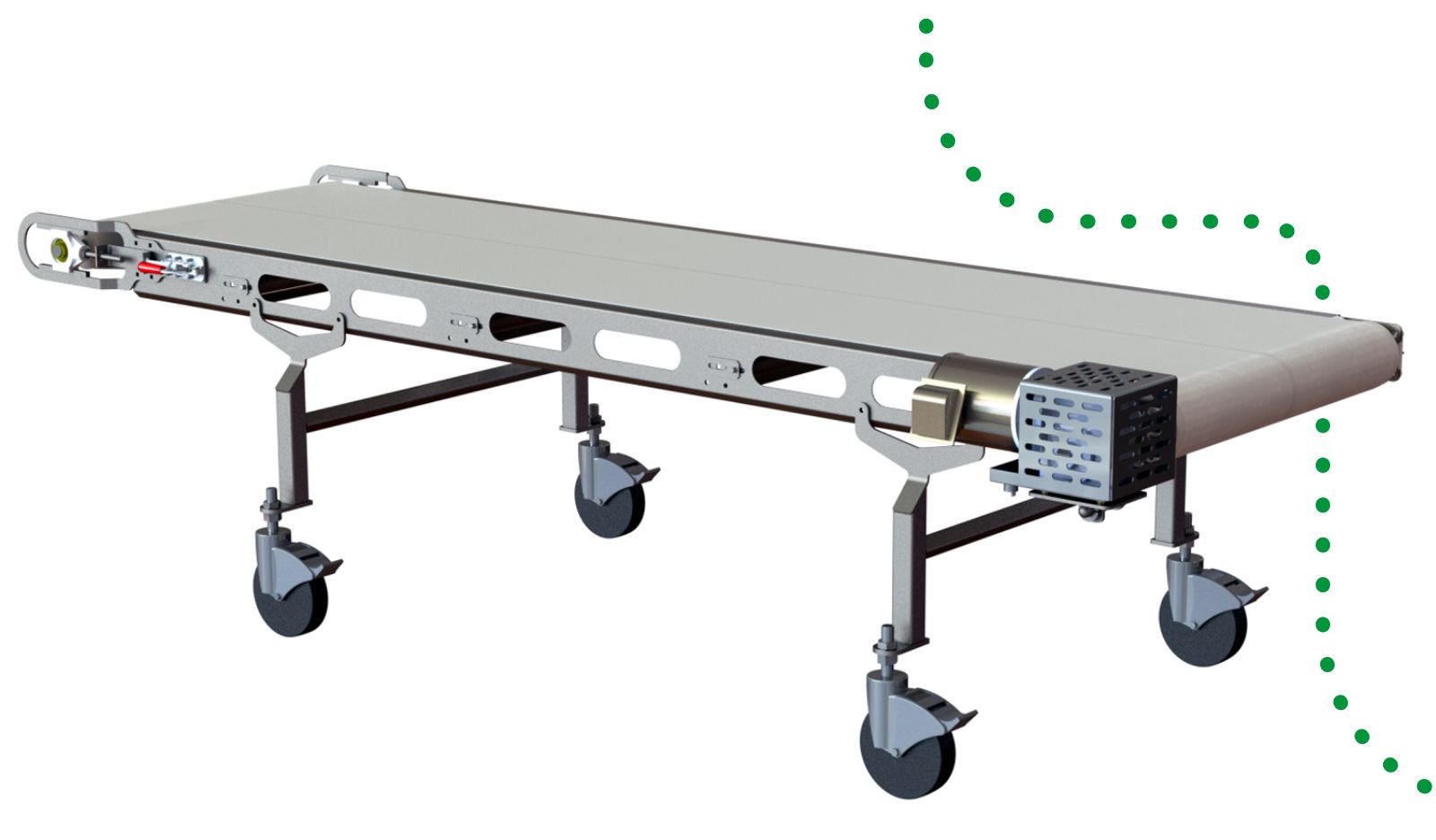 Sanitary Horizontal Belt Conveyor – PFI
