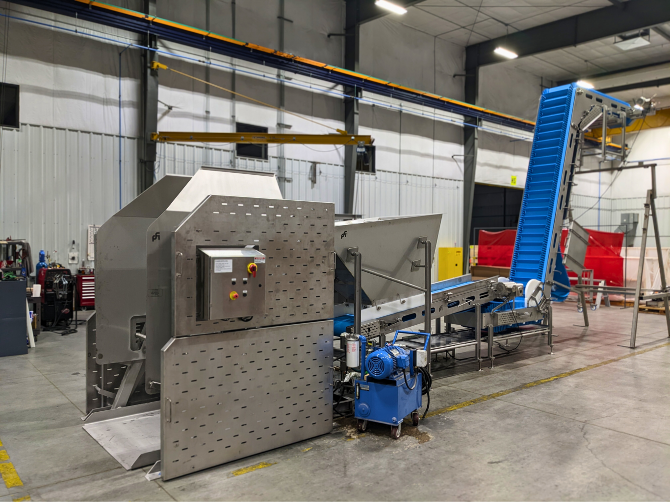 Sanitary Food-Grade Conveyors & Handling Equipment – PFI