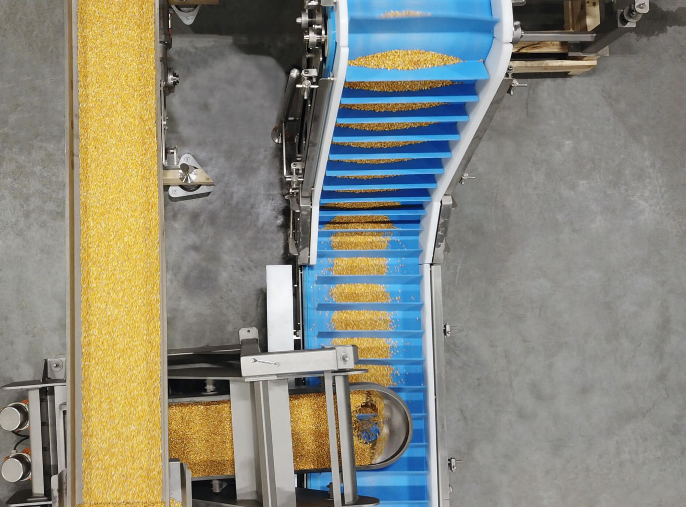 Sanitary Spiral Chute Conveyor – PFI